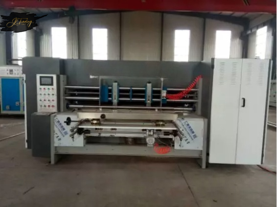 Auto Lead Edge Feeding Rotary Die-Cutting Machine For Corrugated Paper ...