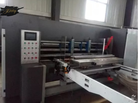 Auto Lead Edge Feeding Rotary Die-Cutting Machine For Corrugated Paper ...